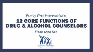 What are the 12 Core Functions of a Drug and Alcohol Counselor?